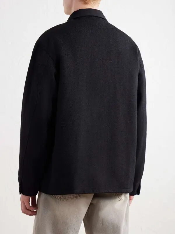 Visvim Baker Textured Wool And Linen-blend Jacket