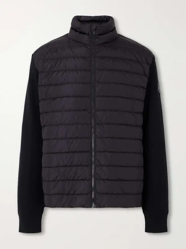 Canada Goose Hybridge® Flavio Wool And Shell Down Jacket