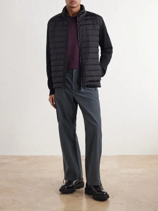 Canada Goose Hybridge® Flavio Wool And Shell Down Jacket