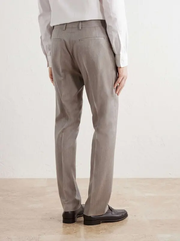 Paul Smith Brierly Straight-leg Wool And Cashmere-blend Trousers