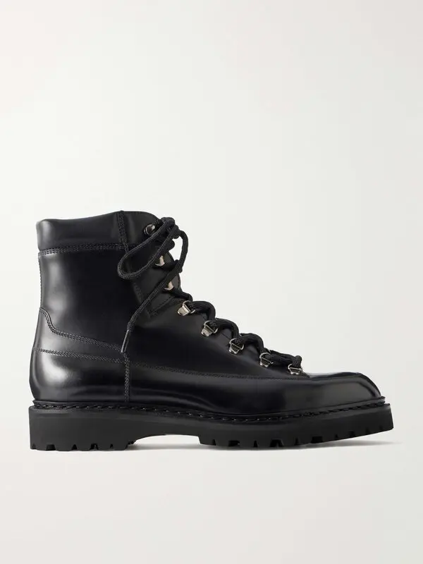 John Lobb Sommet Leather Hiking Boots