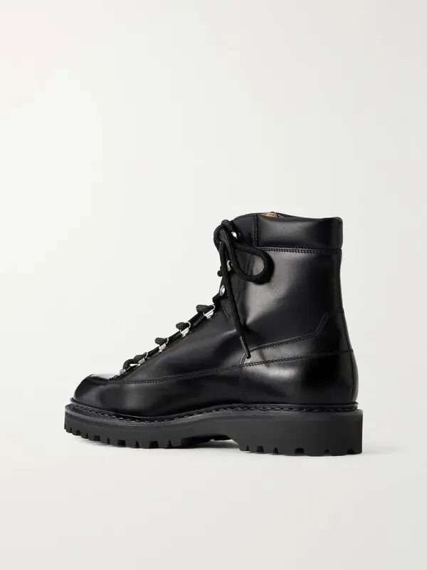 John Lobb Sommet Leather Hiking Boots