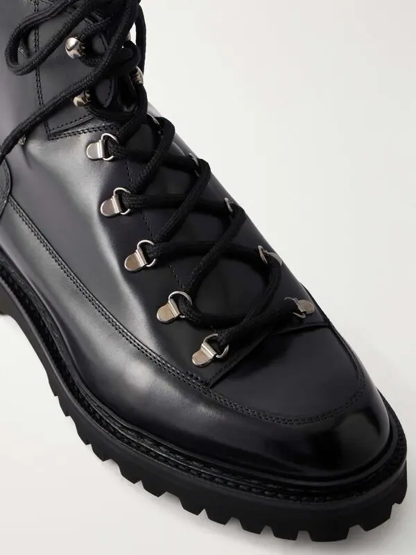 John Lobb Sommet Leather Hiking Boots