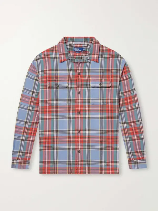Polo Ralph Lauren Checked Cotton-flannel Shirt
