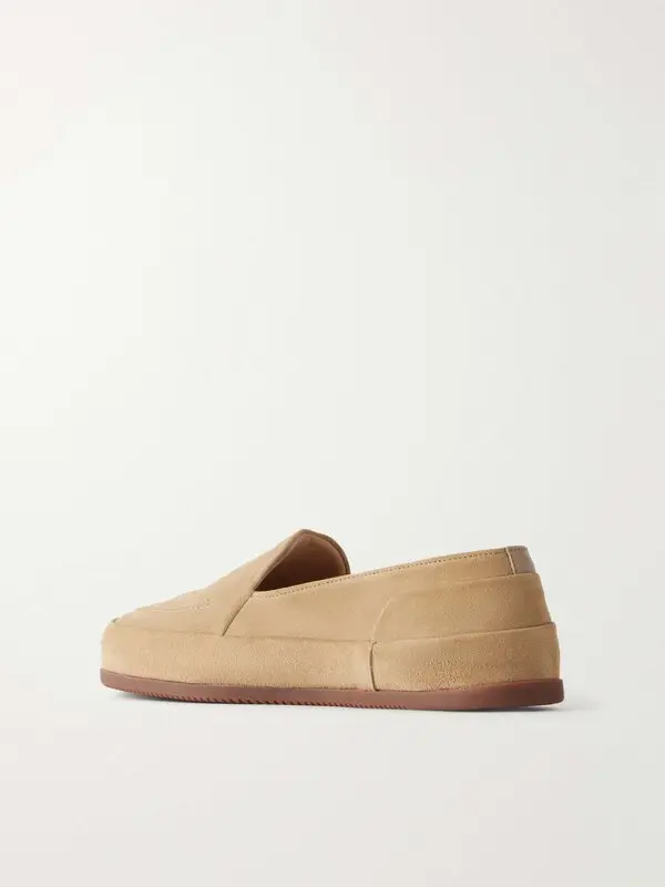Mulo Suede Loafers
