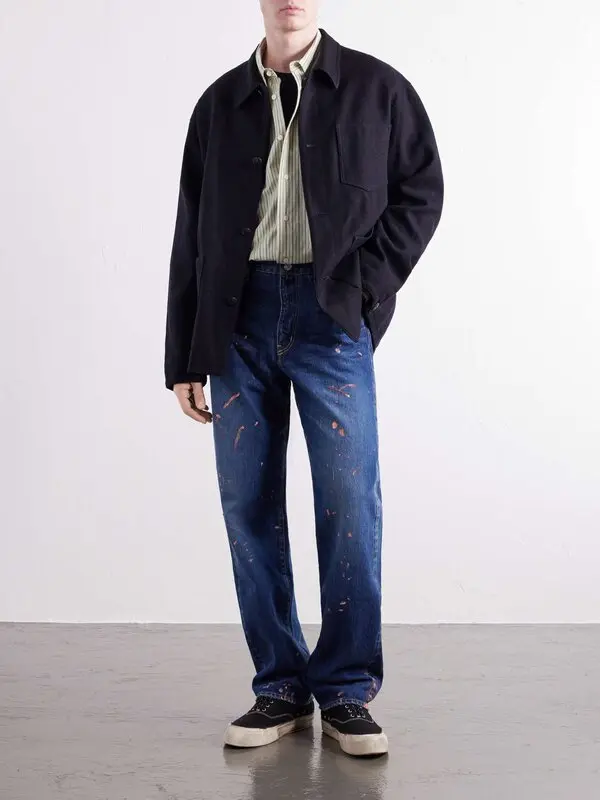 Visvim Straight-leg Distressed Jeans