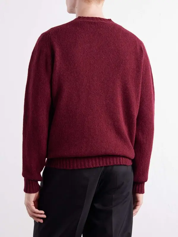William Lockie Aryan Wool Sweater