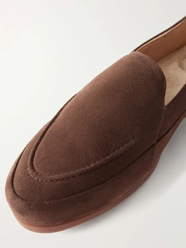 Mulo Suede Loafers