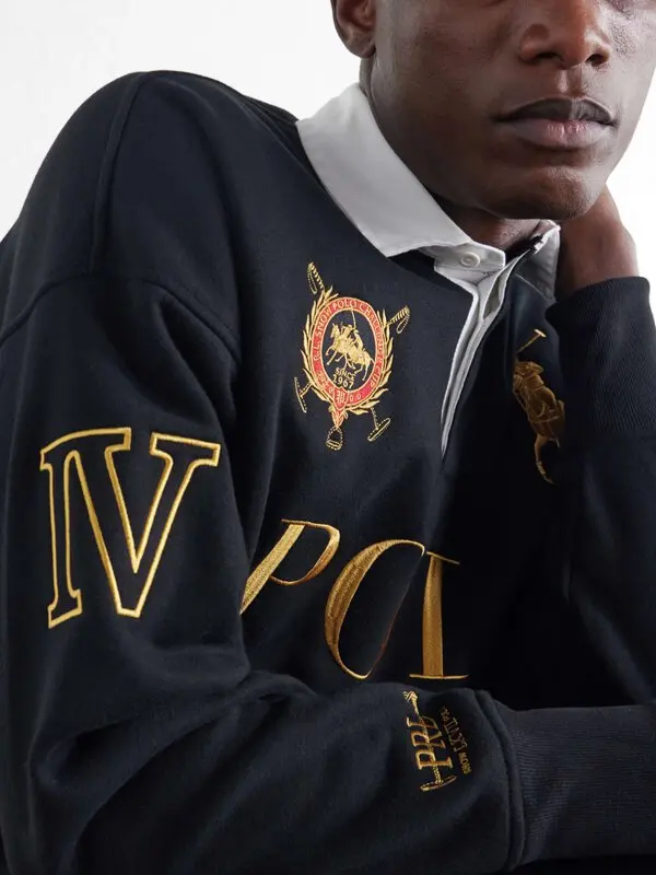 Polo Ralph Lauren Logo-embroidered Cotton-blend Jersey Polo Sweatshirt
