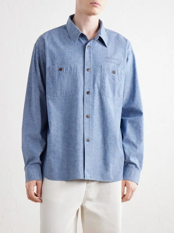 Visvim Briggs Cotton-chambray Shirt