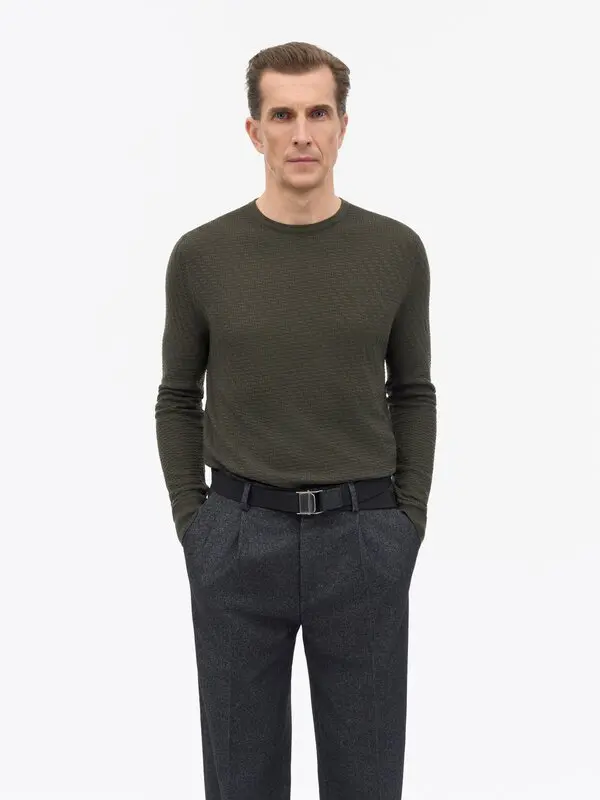 Tiger Of Sweden Connor Rws Micro Texture Sweater
