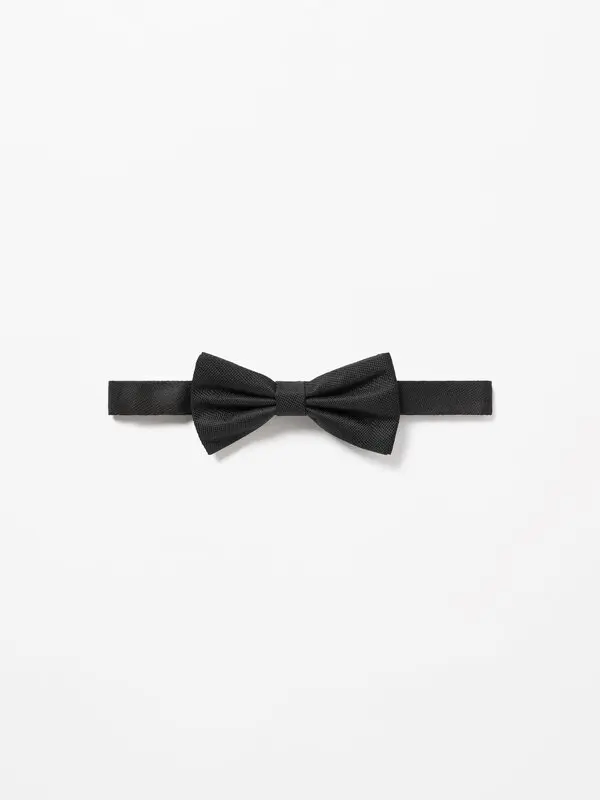 Tiger Of Sweden Boaz Silk Bow Tie - Black