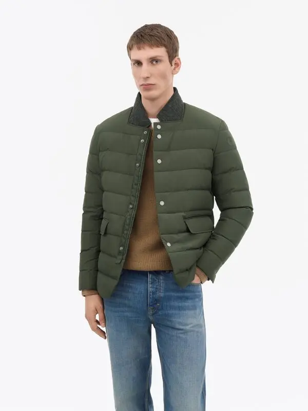 Tiger Of Sweden Joen Tailored Down Jacket - Muted Canopy