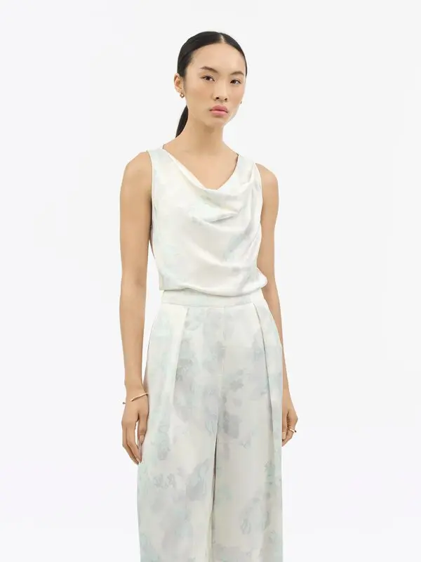 Tiger Of Sweden Helvie Floral Satin Top