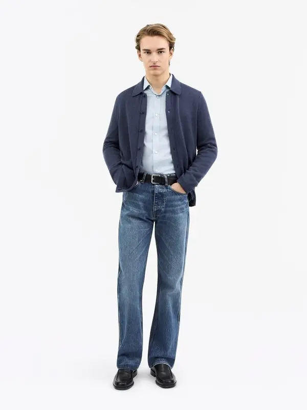 Tiger Of Sweden Dash Tile High Rise Jeans - Medium Blue