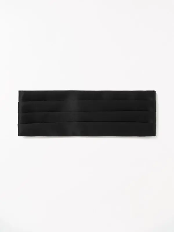 Tiger Of Sweden Cambre Elegant Satin Cummerbund - Black