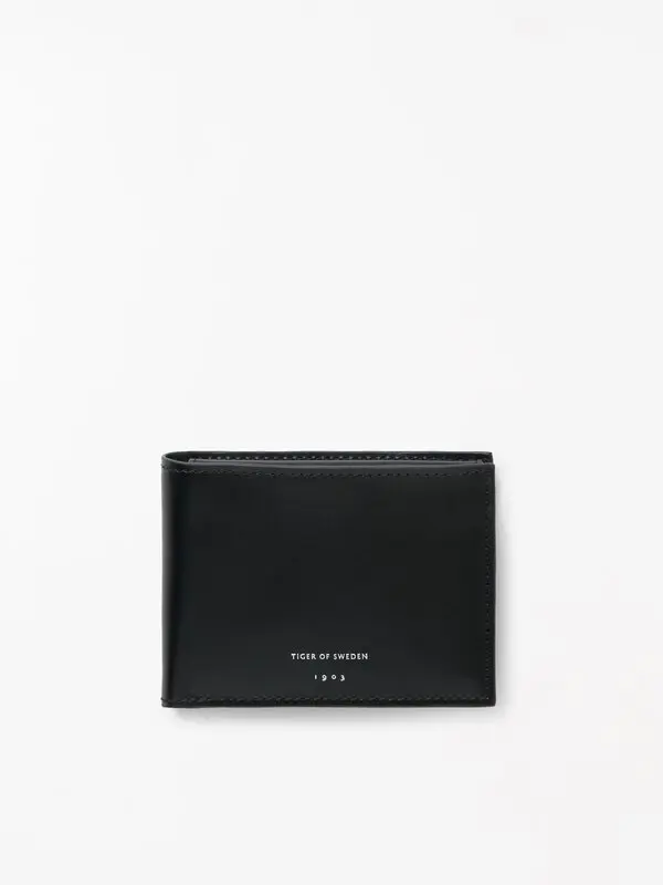 Tiger Of Sweden Wivalius P Leather Wallet - Black