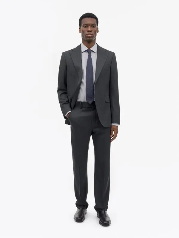 Tiger Of Sweden Tenser Tailored Straight-leg Trousers - Phantom