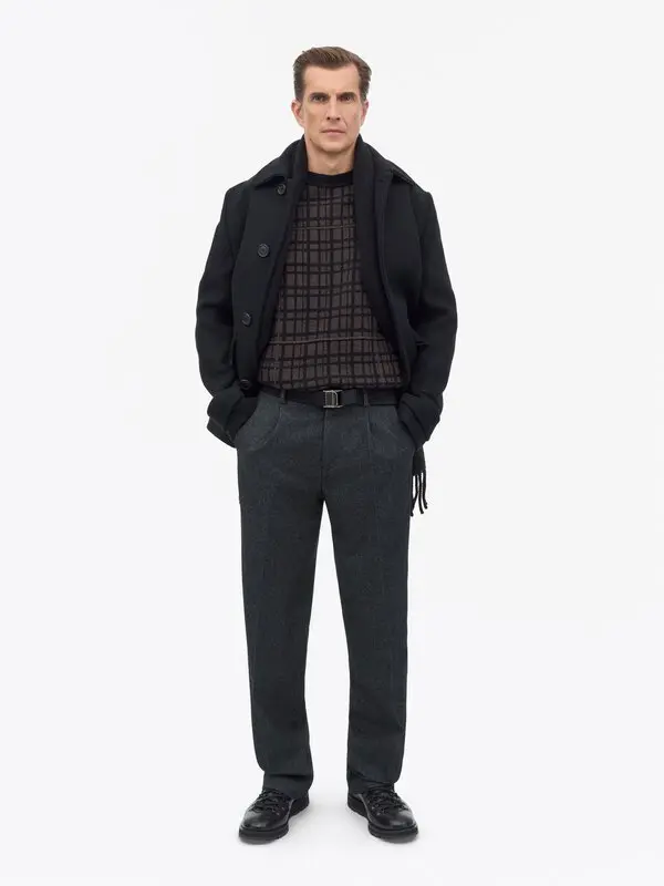 Tiger Of Sweden Todne Brushed Wool Trousers