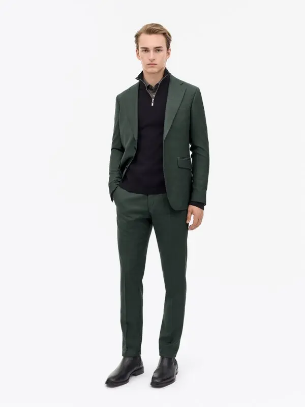 Tiger Of Sweden Tenuta Slim-fit Wool Trousers - Shadow Mink
