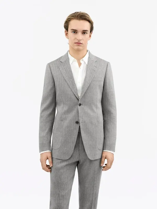 Tiger Of Sweden Justin P Linen-wool Jacket