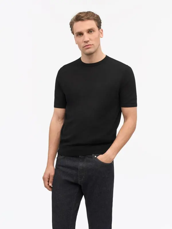 Tiger Of Sweden Connor Rws Merino T-shirt - Black