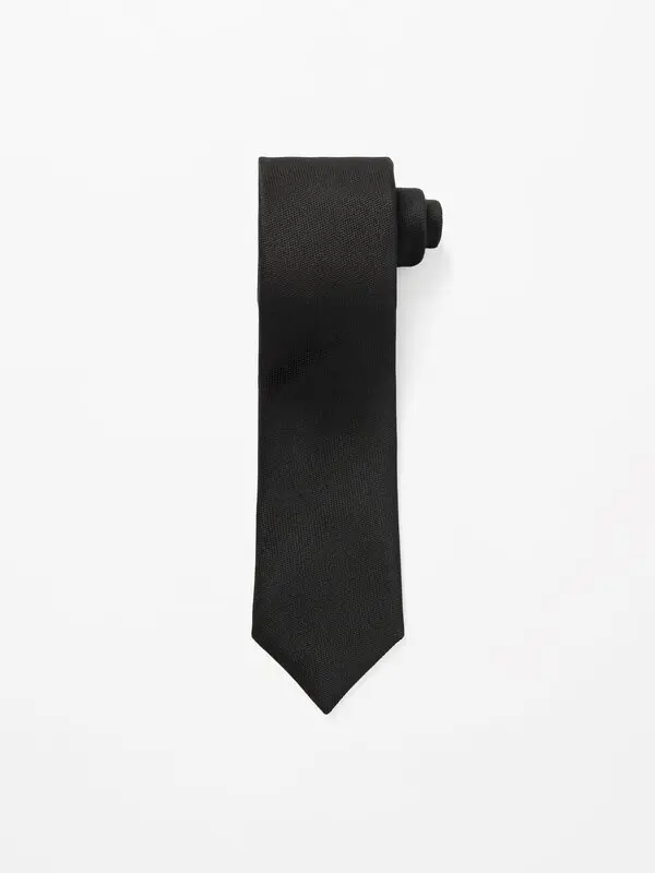 Tiger Of Sweden Tido Silk Necktie - Black