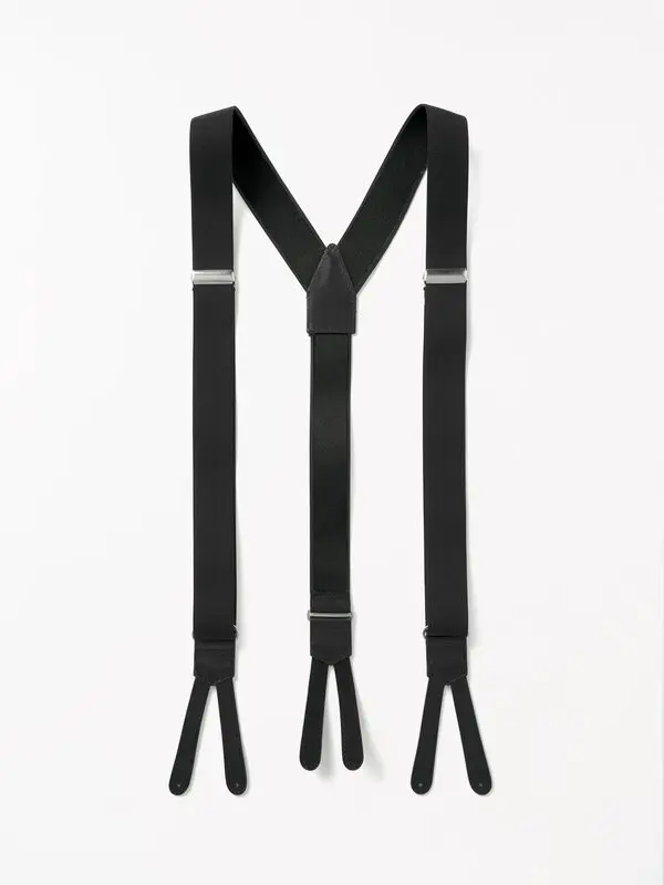 Tiger Of Sweden Sessato Y-back Suspenders - Black