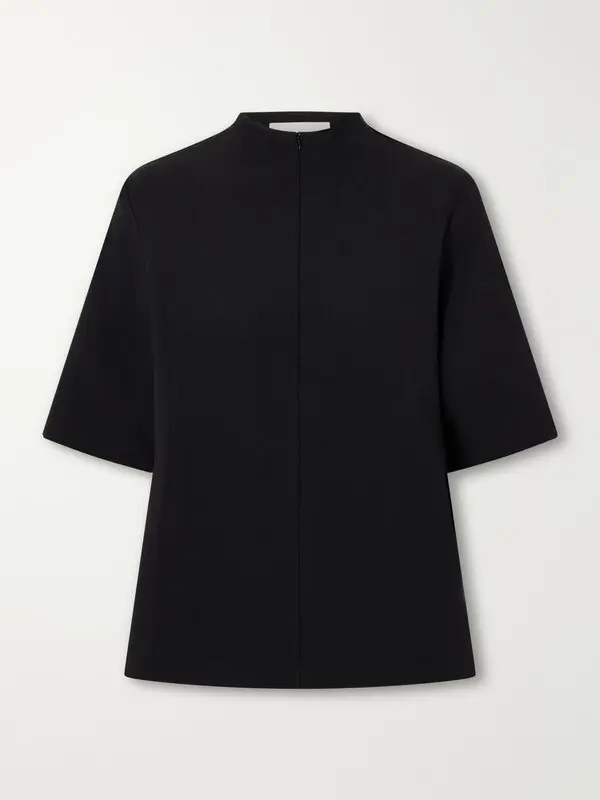 Studio Nicholson Taler Wool-blend Top - Black