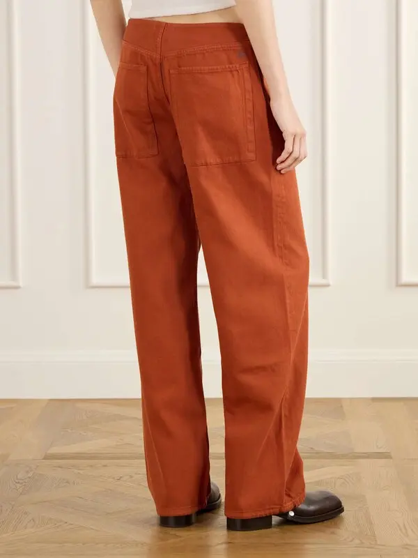 Still Here Sport Jean Low-rise Straight-leg Jeans