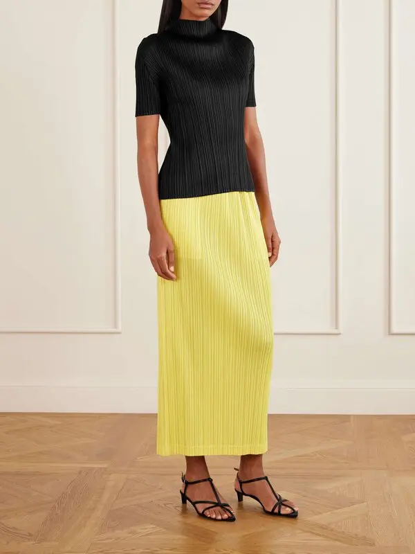 Issey Miyake September Plissé Blouse
