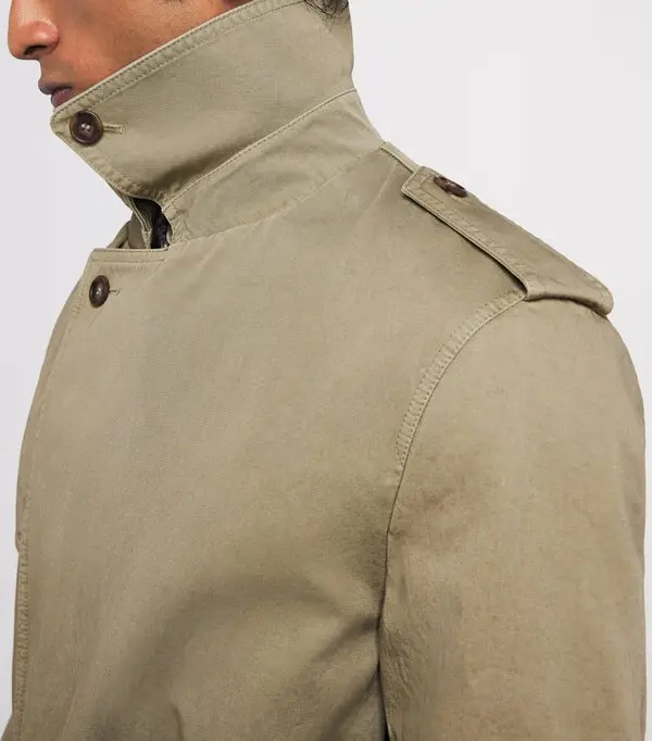 MAISON MARGIELA Cotton Trench Coat