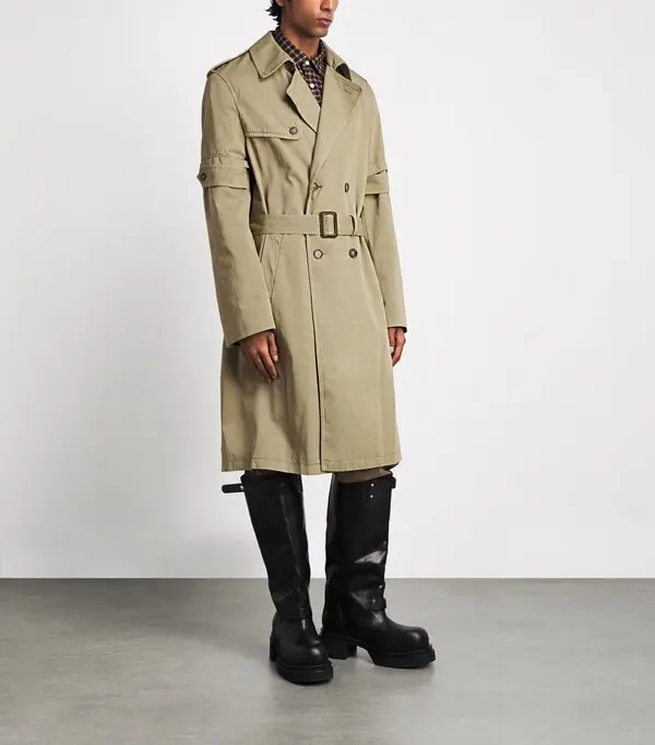 MAISON MARGIELA Cotton Trench Coat