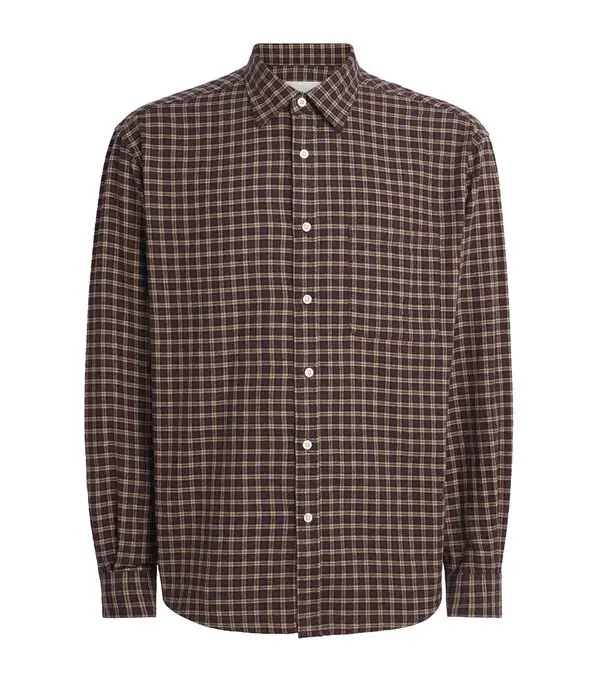 NN.07 Organic Cotton Flannel Deon Shirt