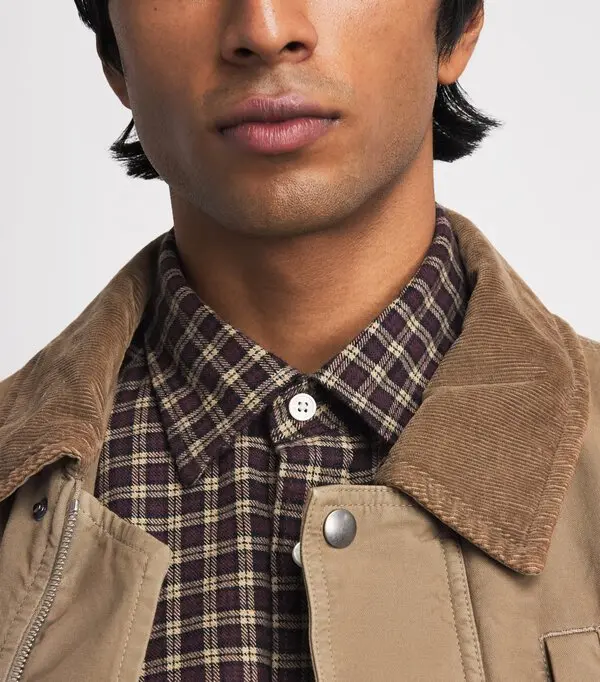 NN.07 Organic Cotton Flannel Deon Shirt