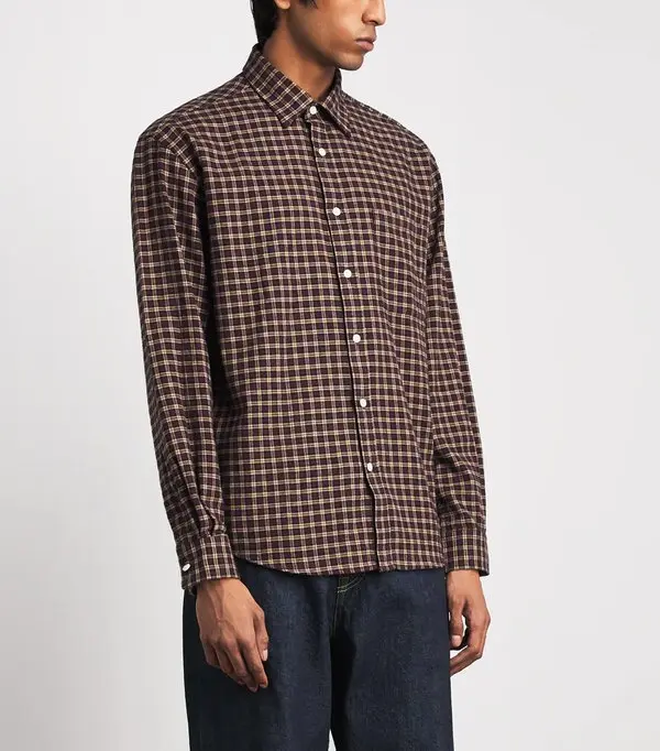 NN.07 Organic Cotton Flannel Deon Shirt