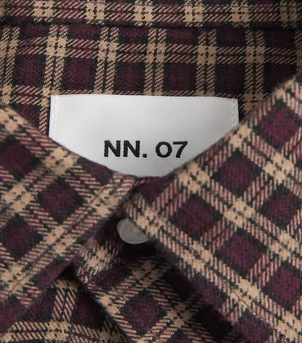 NN.07 Organic Cotton Flannel Deon Shirt