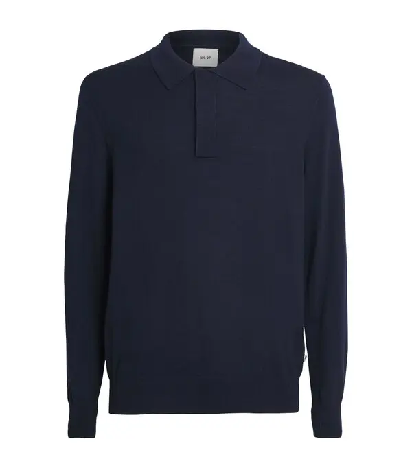 NN.07 Merino Wool Emerson Polo Sweater