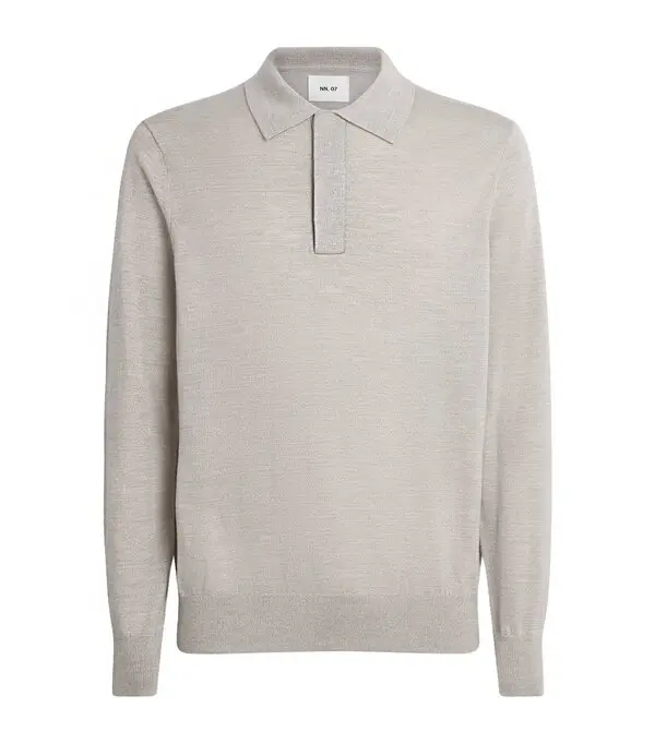 NN.07 Merino Wool Emerson Polo Sweater