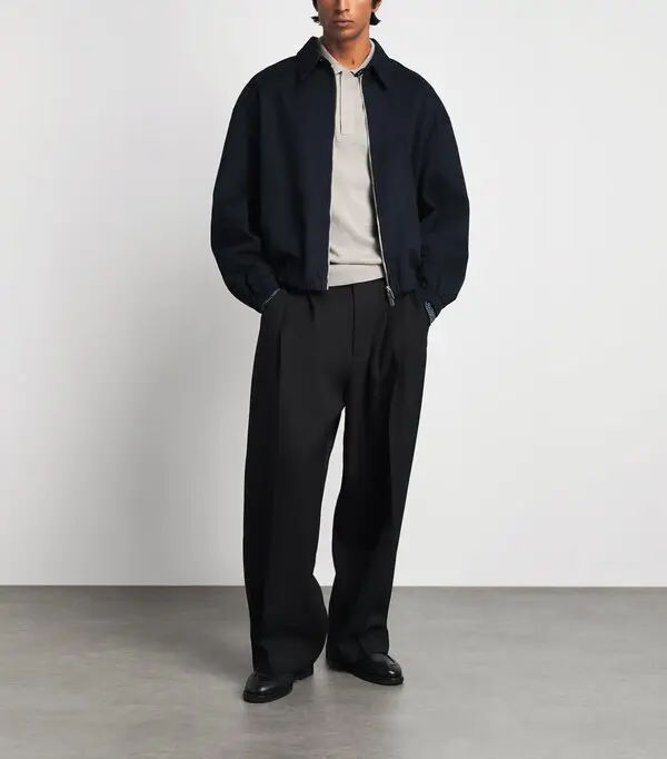 NN.07 Merino Wool Emerson Polo Sweater