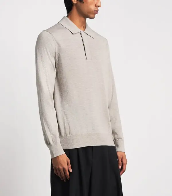 NN.07 Merino Wool Emerson Polo Sweater