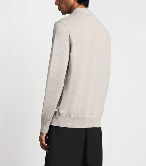 NN.07 Merino Wool Emerson Polo Sweater