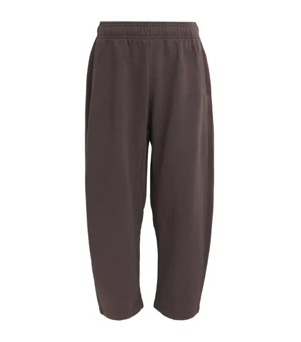 Jacquemus Cotton Corso Sweatpants - Brown