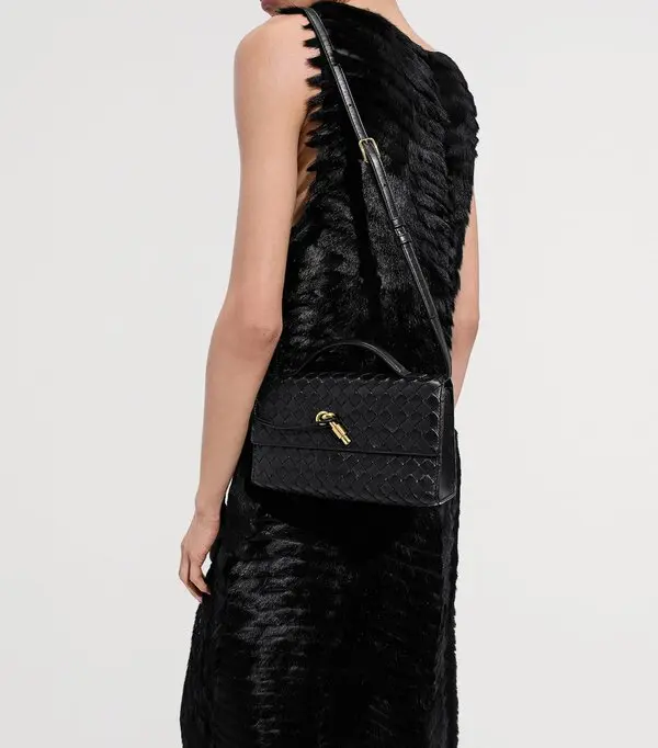 Bottega Veneta Leather Andiamo Top-handle Bag