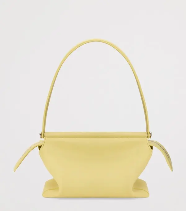 Loewe Small Leather Whisker Shoulder Bag - Ivory