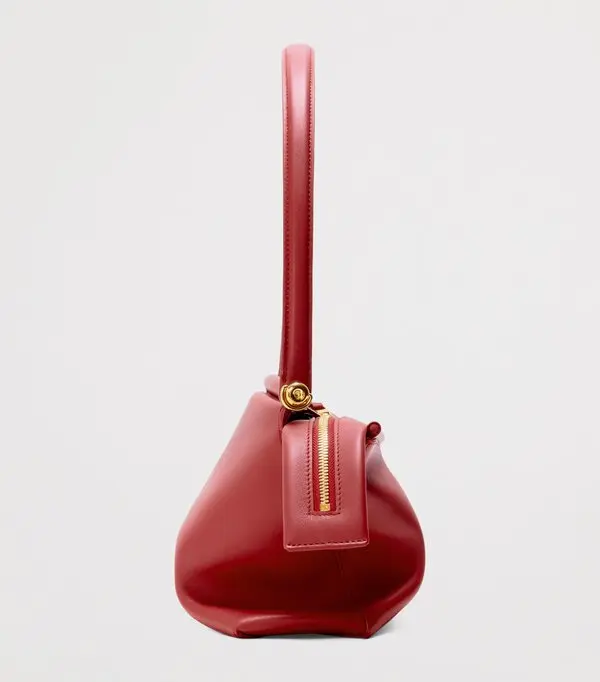 Loewe Small Leather Whisker Shoulder Bag - Red