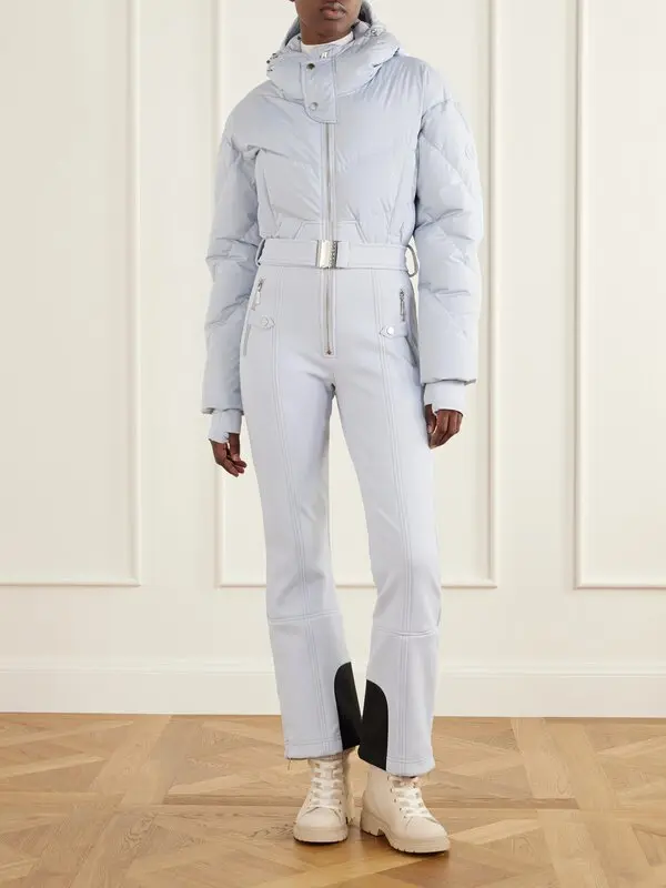 Cordova Ajax Belted Quilted Down Ski Suit