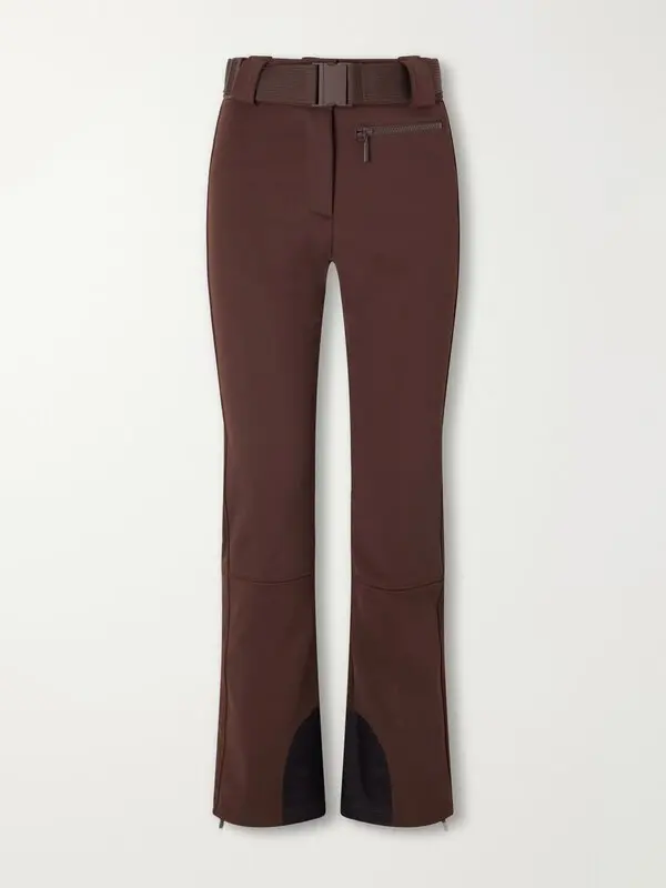 Cordova Sella Belted Bootcut Ski Pants - Brown