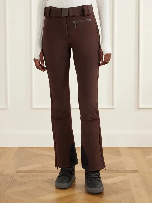 Cordova Sella Belted Bootcut Ski Pants - Brown