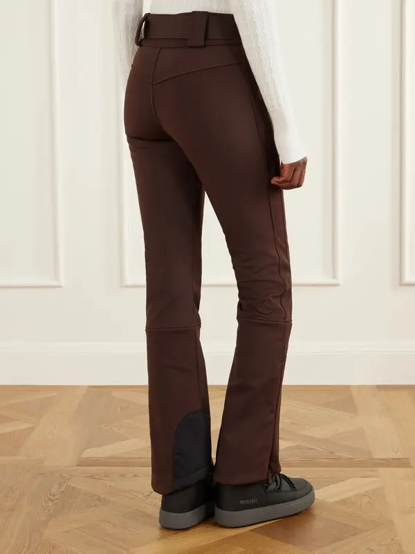 Cordova Sella Belted Bootcut Ski Pants - Brown